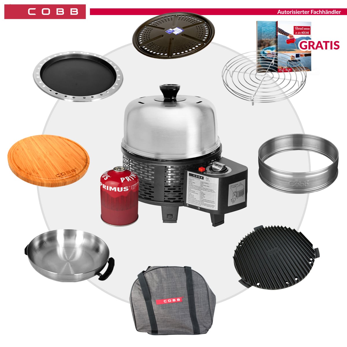 Cobb DELUXE Gasgrills für jeden Bedarf und jeden Geschmack - mobil und ...