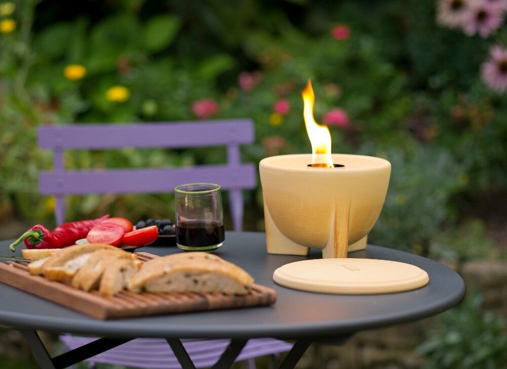 DENK Keramik Schmelzfeuer Outdoor (SFD) & Deckel CeraNatur (SFD-DE)